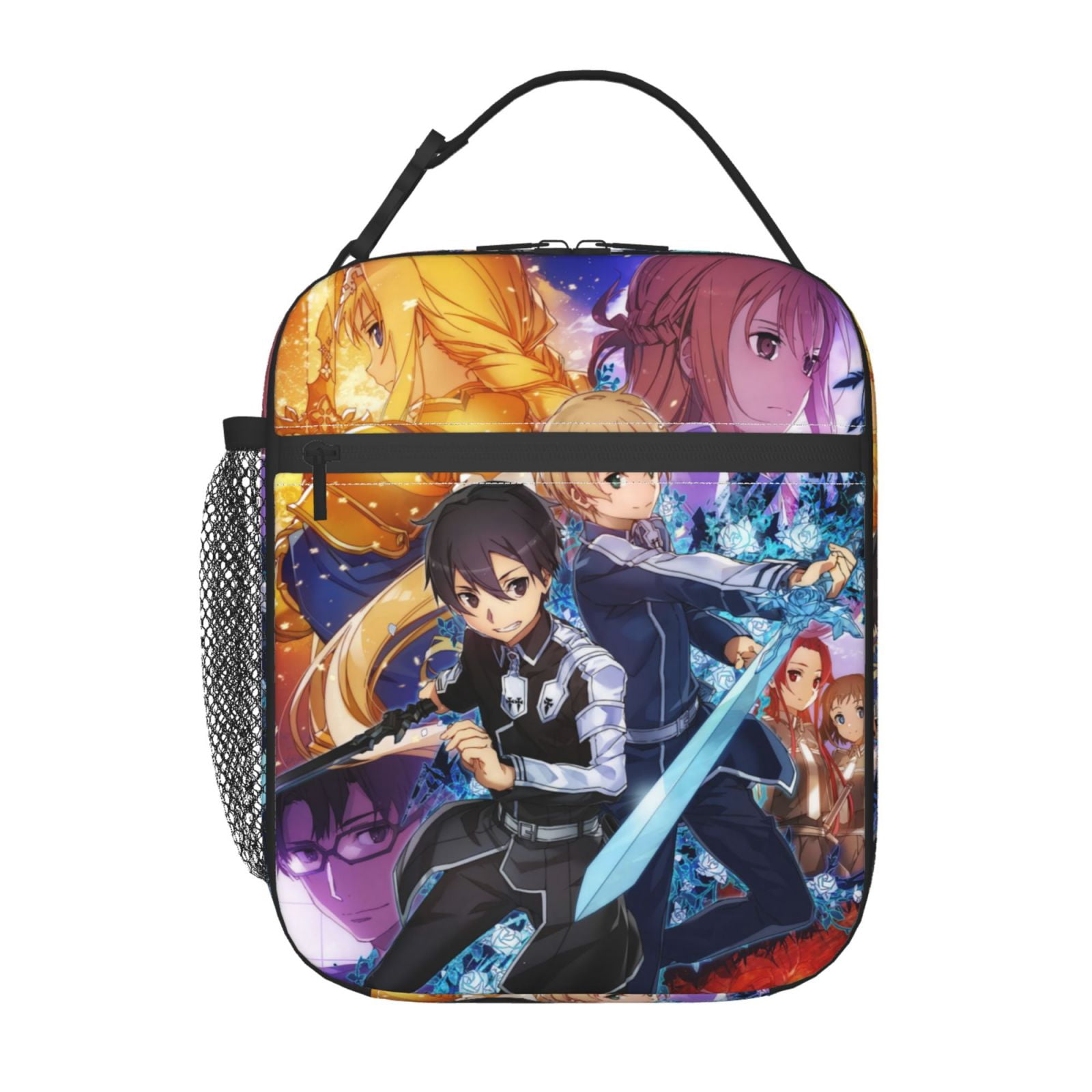 BCVXVAI Anime Sword Art Online Lunch Bag Reusable Small Lunch Box for ...