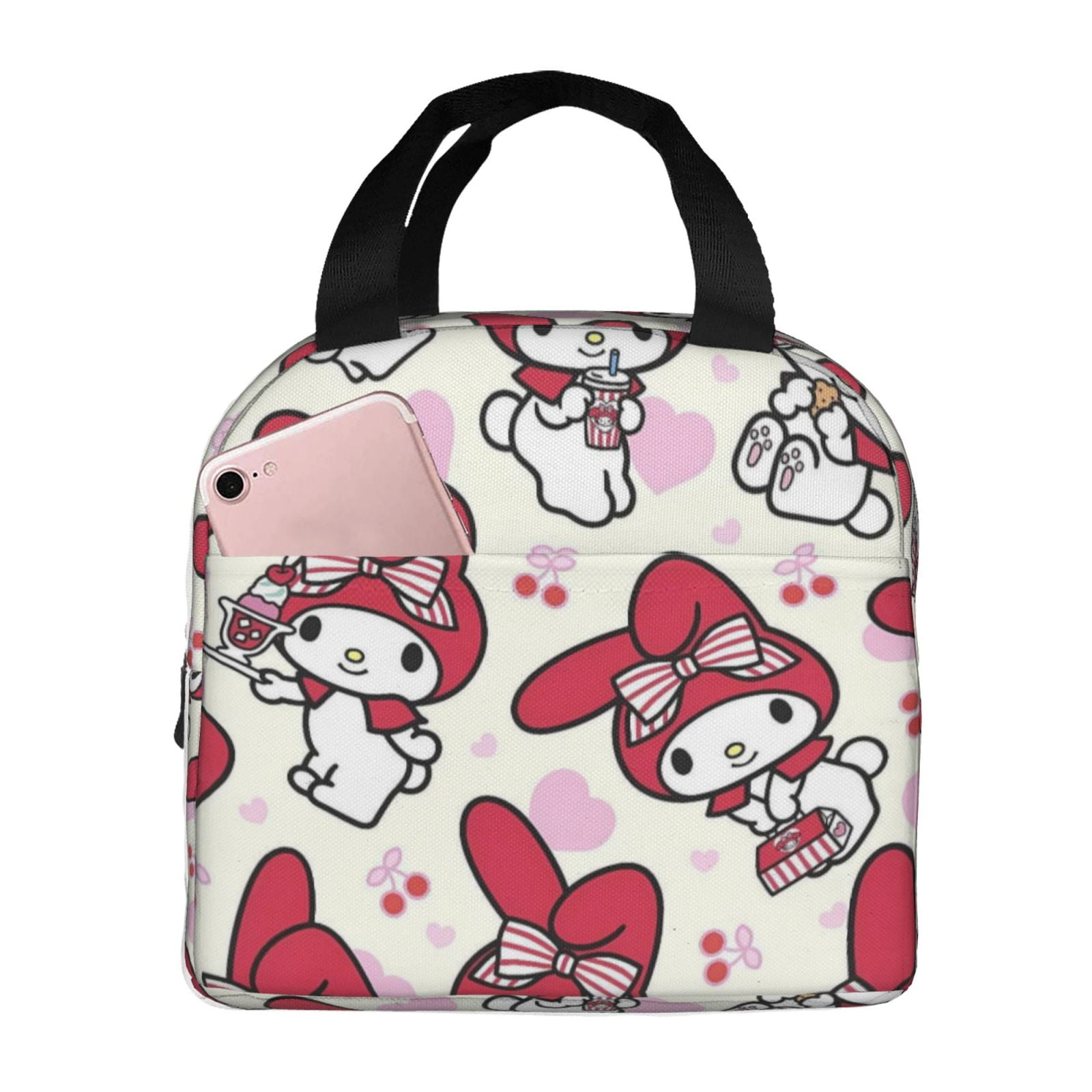 BCVXVAI Kawaii MMelody Lunch Box for Women Men Insulated Lunch Tote ...