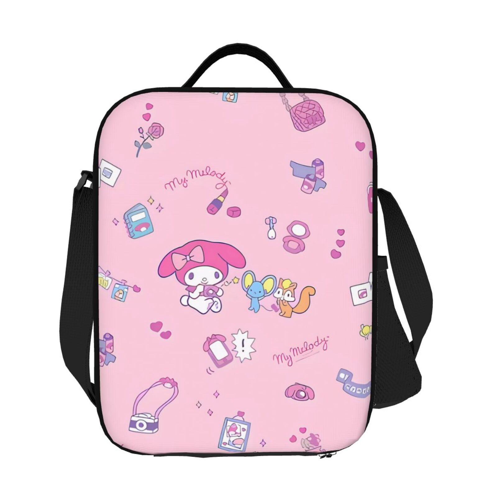 BCVXVAI Kawaii My Cute Melody Insulated Lunch Box For Women Man ...