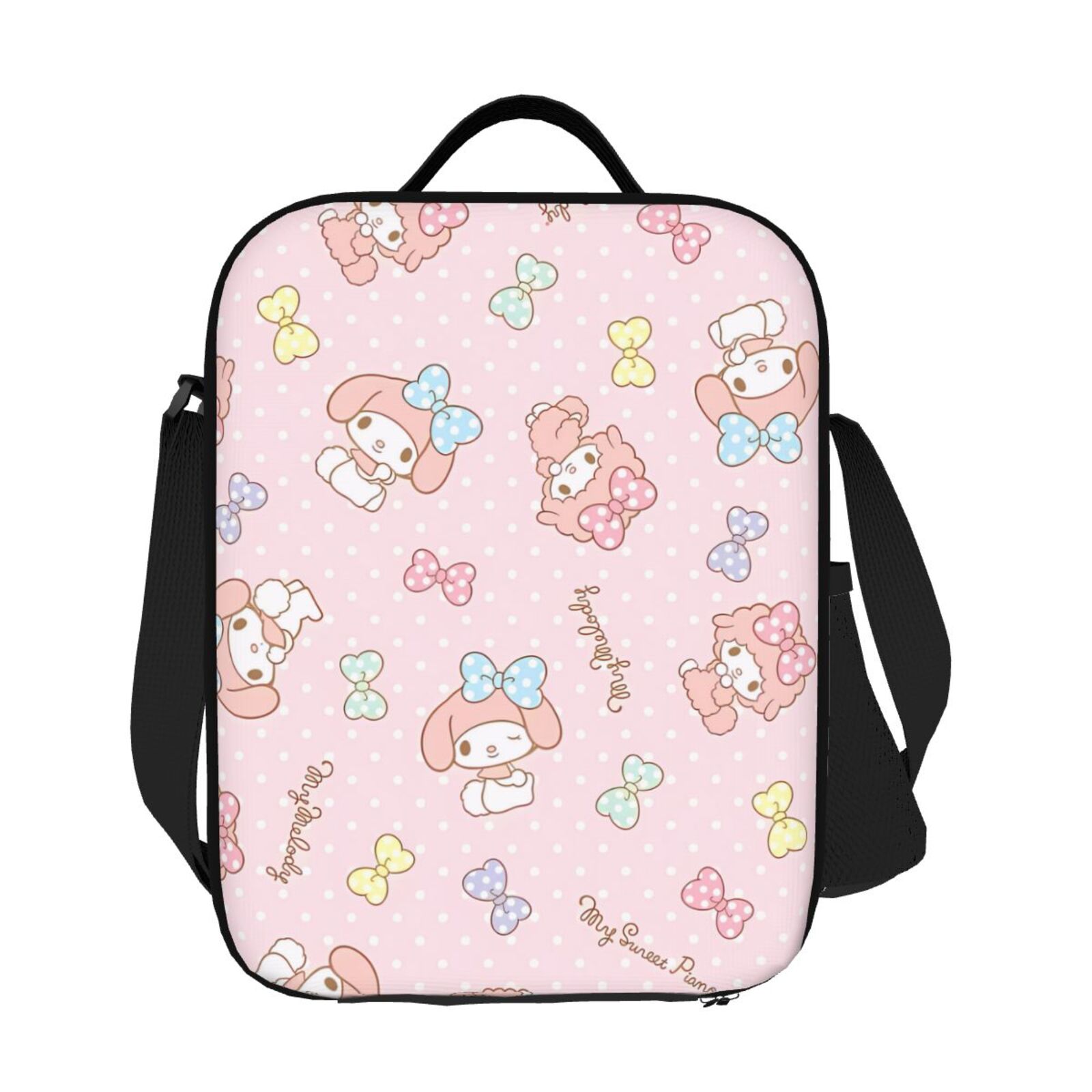 BCVXVAI Kawaii My Cute Melody Insulated Lunch Box For Women Man ...