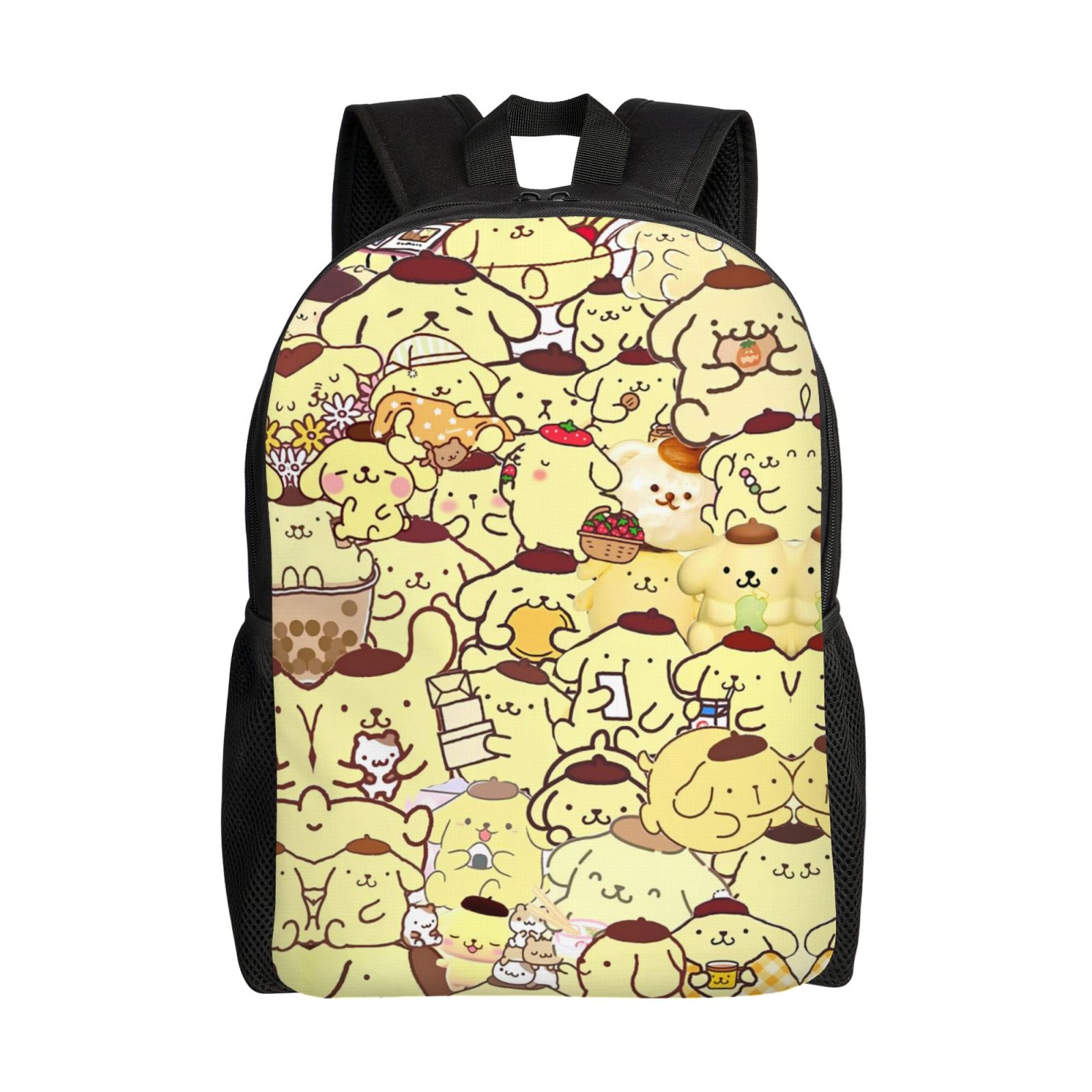 BCVXVAI Kawaii Pompompurin Backpack Cute Printed Casual Shoulders ...