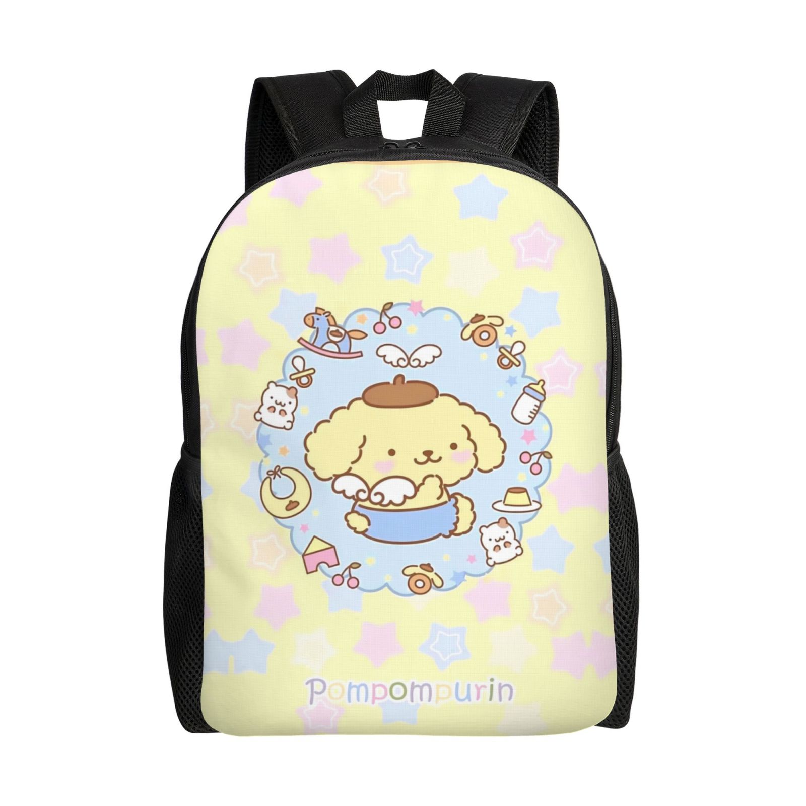 BCVXVAI Kawaii Pompompurin Backpack Cute Printed Casual Shoulders ...