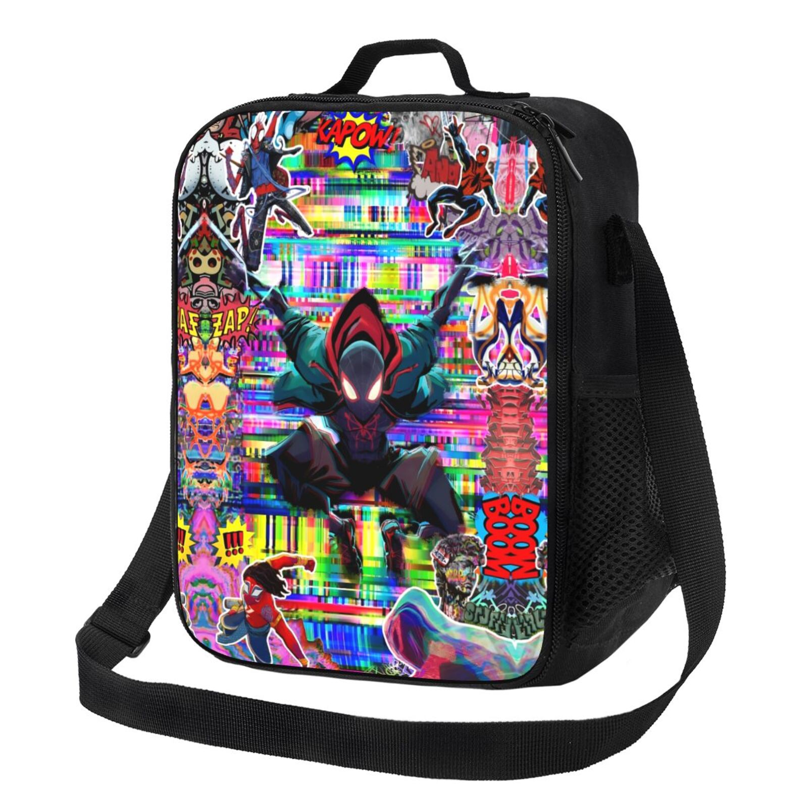 BCVXVAI Spider Man Lunch Bag Triple Insulated Leakproof Lunch Box Tote ...