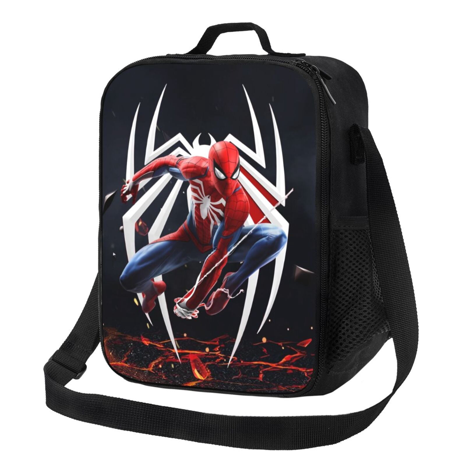 BCVXVAI Spider-Man Lunch Box Reusable Lunch Bag Insulated Portable Tote ...