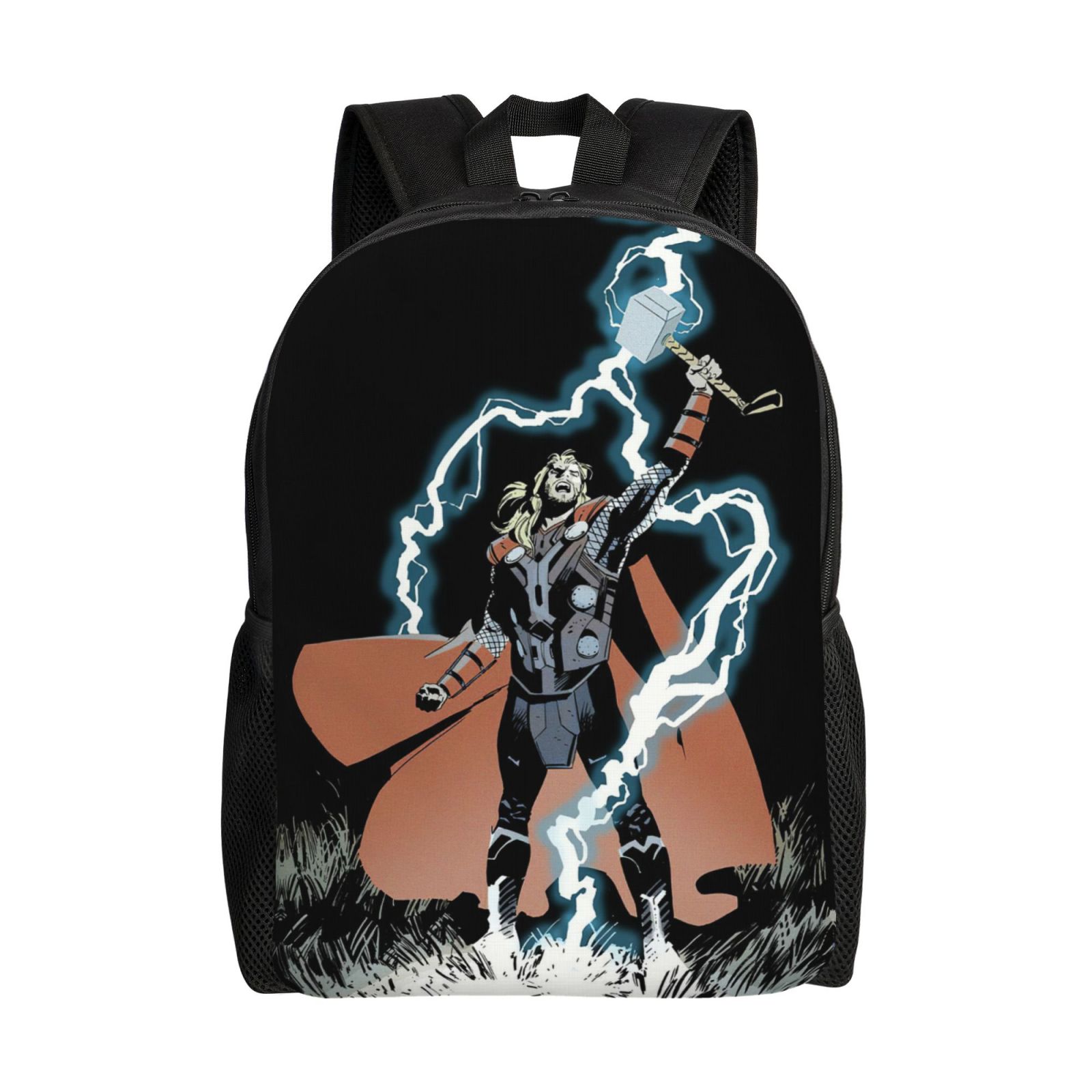 BCVXVAI Thor Backpack with Full Front Print, Lightweight Oxford Fabric ...