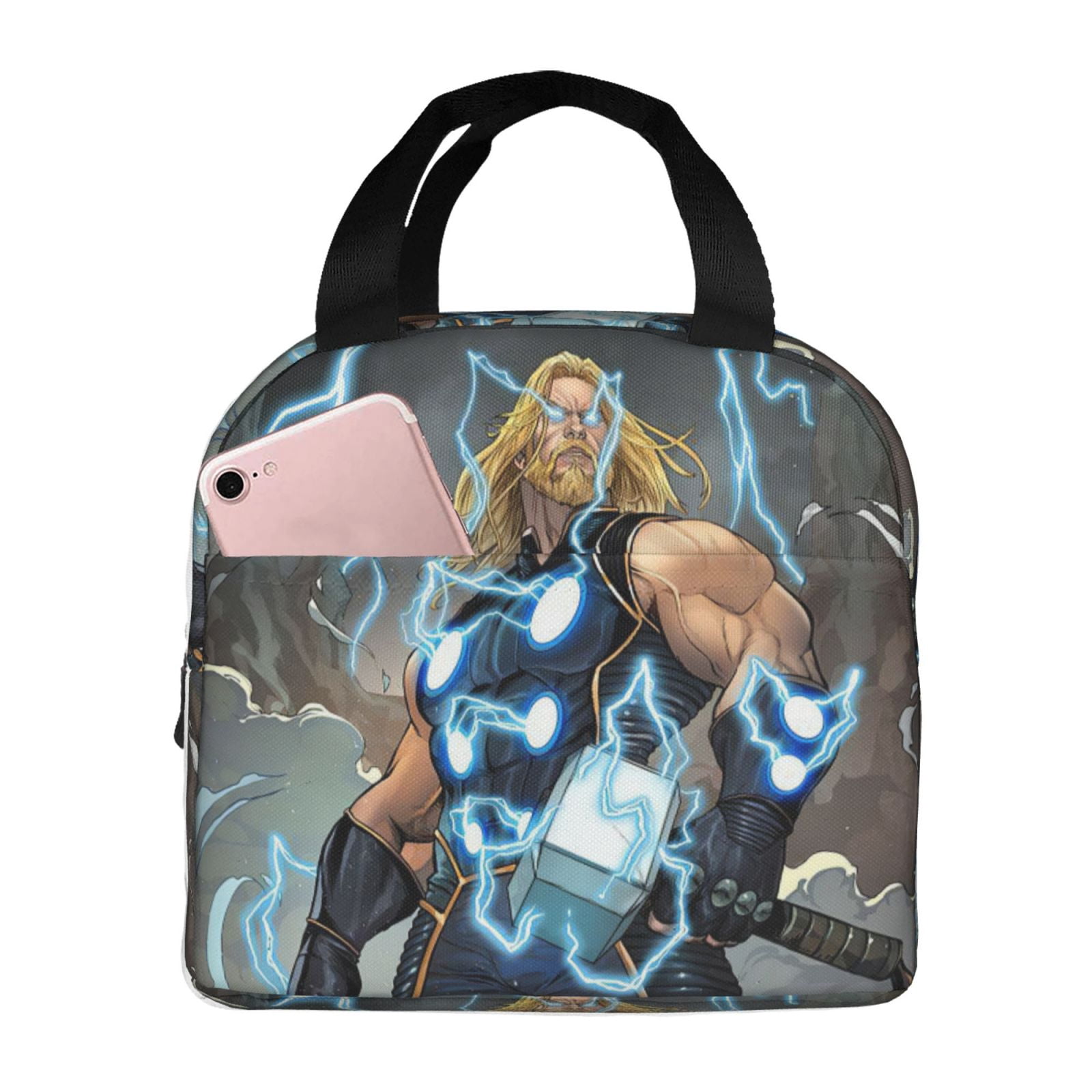 BCVXVAI Thor Lunch Box, Portable Insulated Cooler Lunch Bags for Office ...