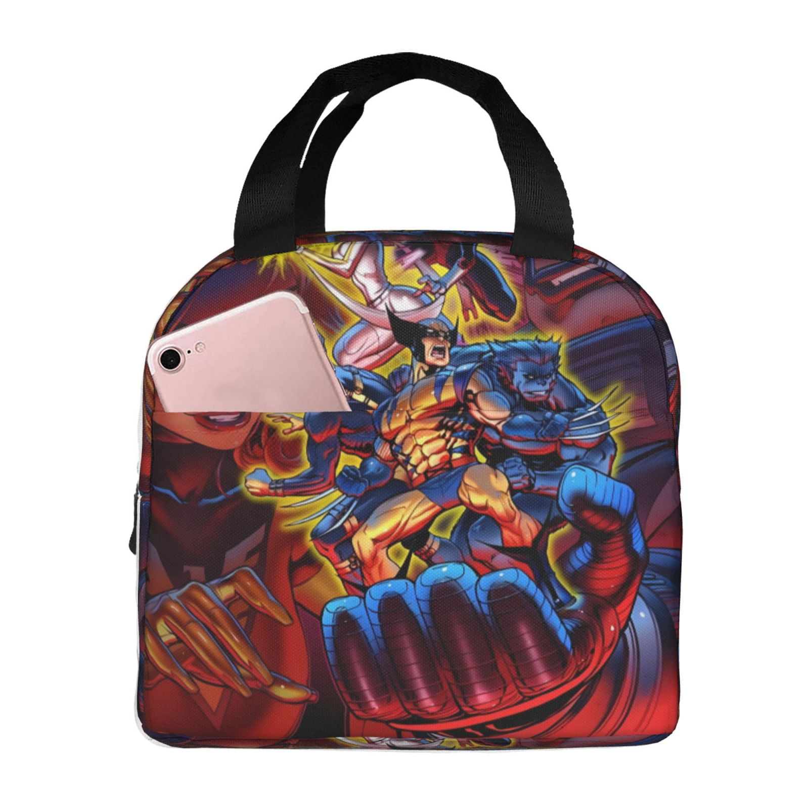 BCVXVAI Wolverine Lunch Box, Portable Insulated Cooler Lunch Bags for ...