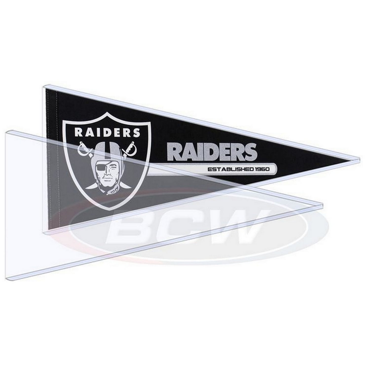BCW 12" x 30" - Topload Pennant Holder (1 pack of 10) - Walmart.com