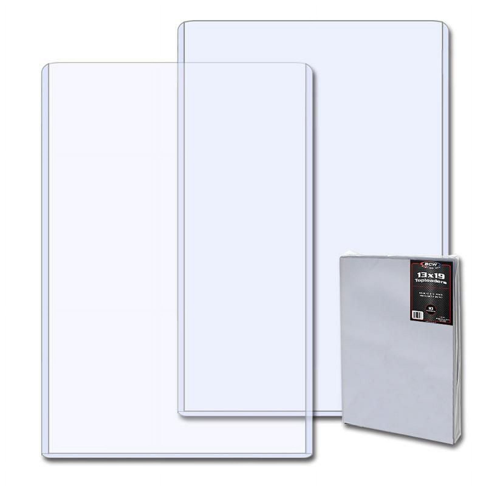 BCW 13x19 Photo Print Topload Holder (Top loader/toploader) Protect ...