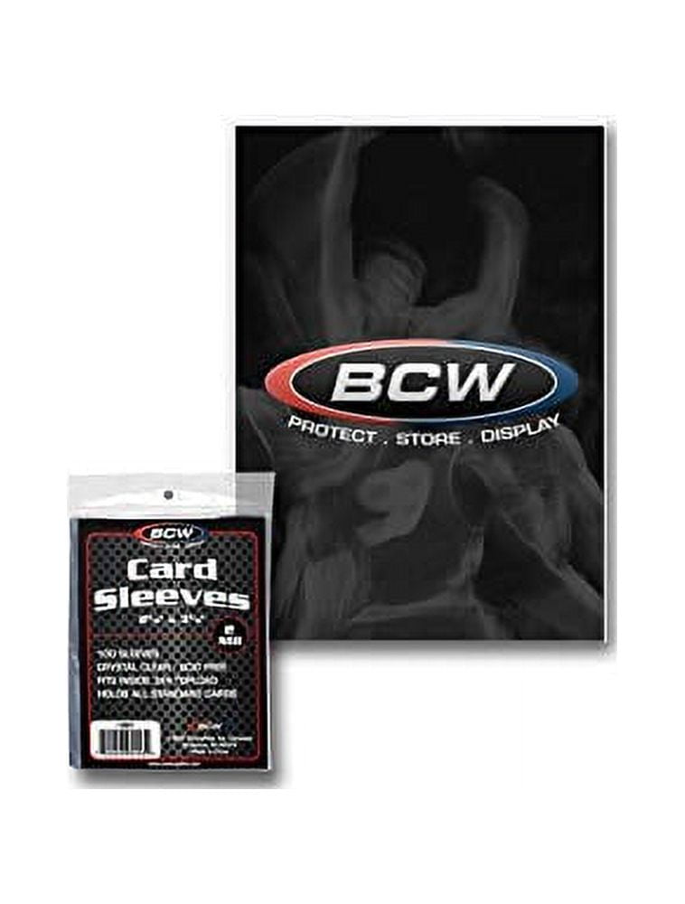 BCW Card Sleeves, 2 5/8 x 3 5/8" - Walmart.com