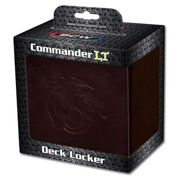 BCW Commander LT Deck Locker, Brown - Walmart.com