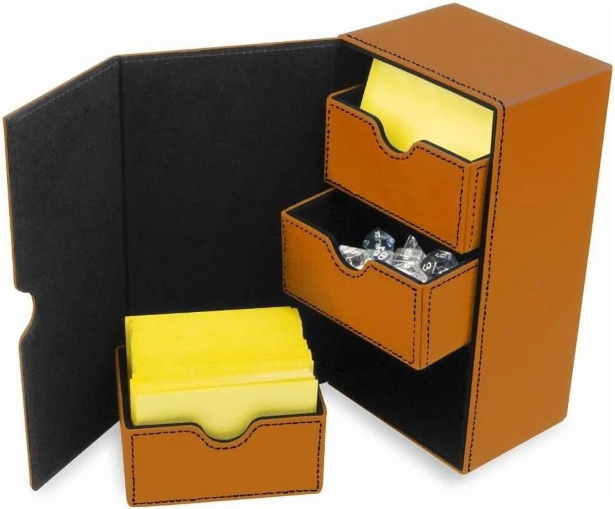 BCW Deck Vault LX 200 Deck Case - Orange - Walmart.com