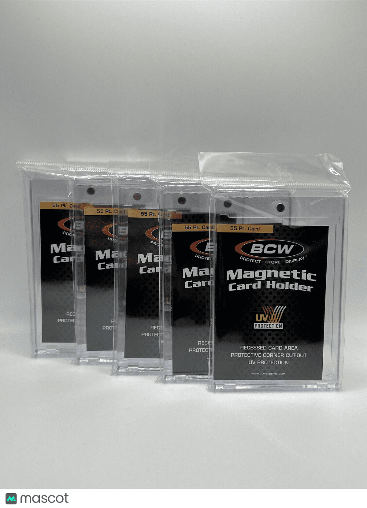 BCW Magnetic Card Holder 55pt Point with UV Protection, lot of 5 ...