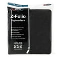 BCW: Portfolio: 9-Pocket Zippered LX- Black - Walmart.com