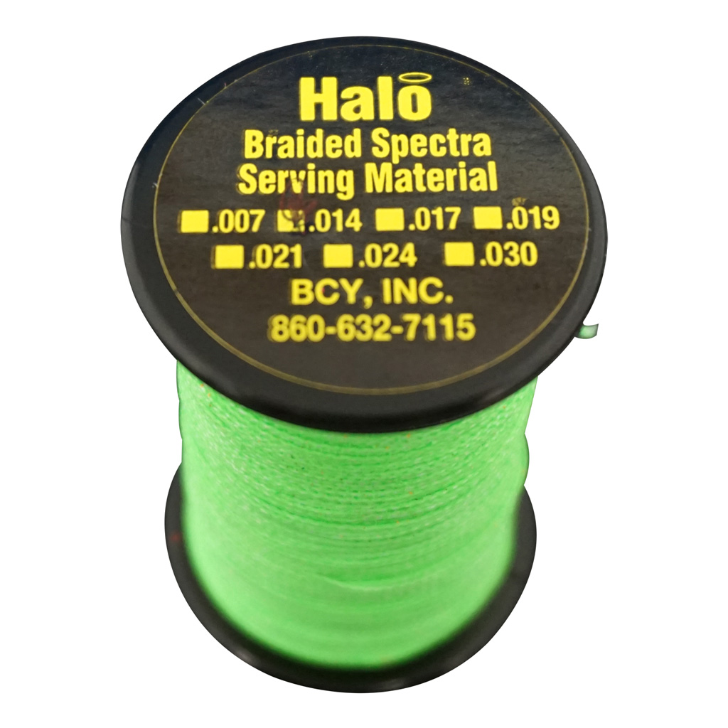 BCY 66544 Halo Serving Neon Green. 014 120 yds Archery Spool Hunting ...