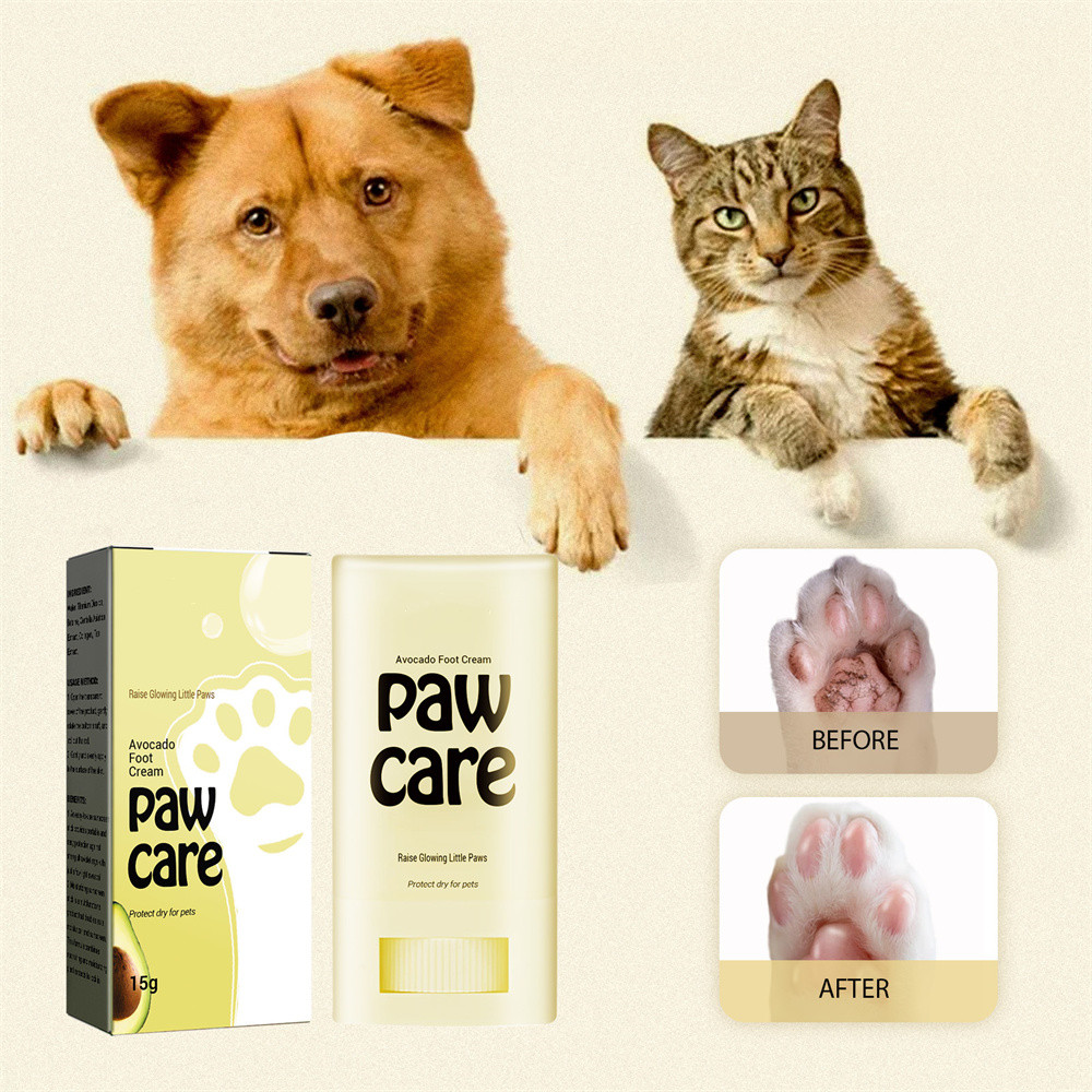 BCYC 1/2/3pcs Pet Avocado Foot Cream Pet Dog Foot Cleaning Care ...