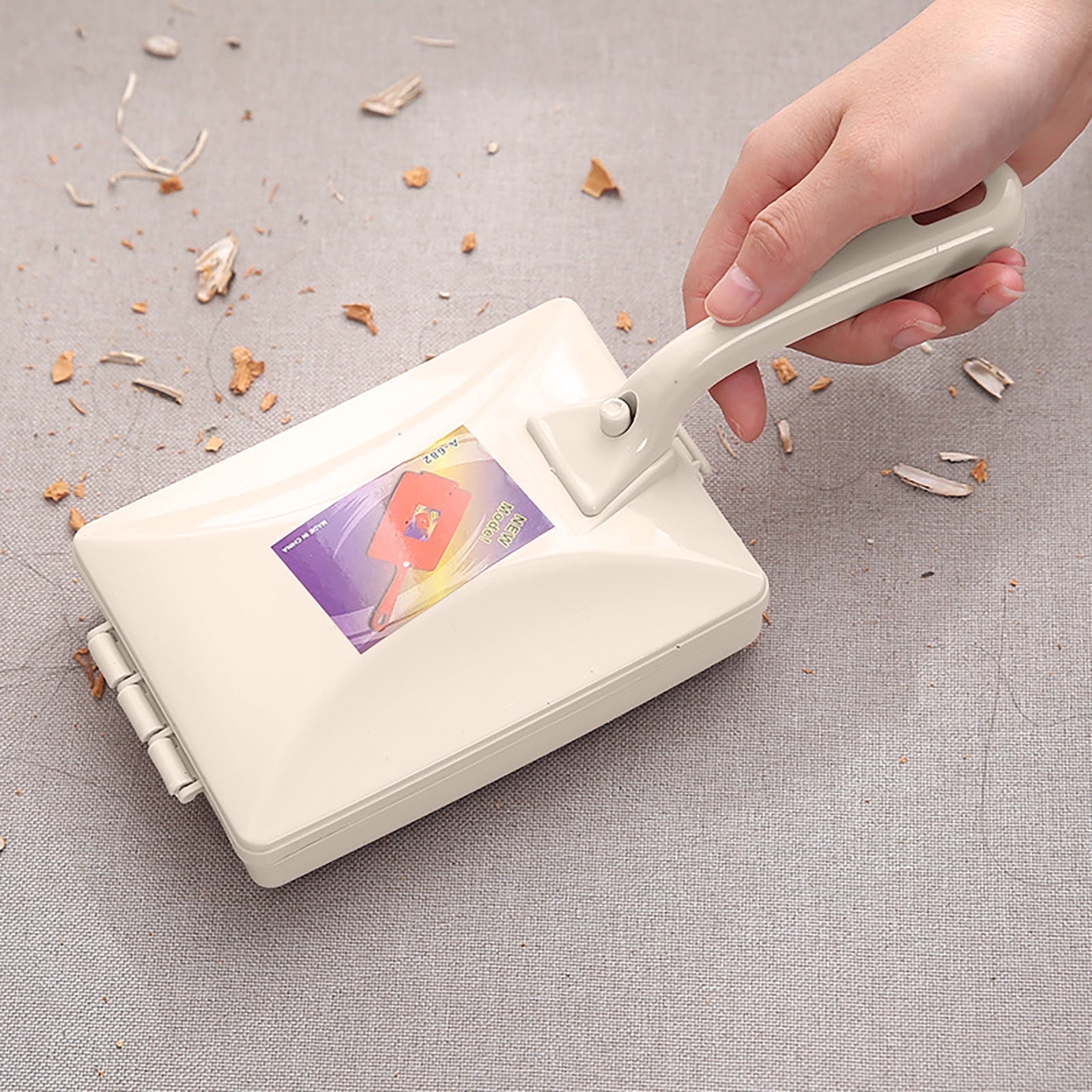 BCZHQQ Carpet Debris Brush Double-Roller Sofa Sweeper Handheld Dusting ...