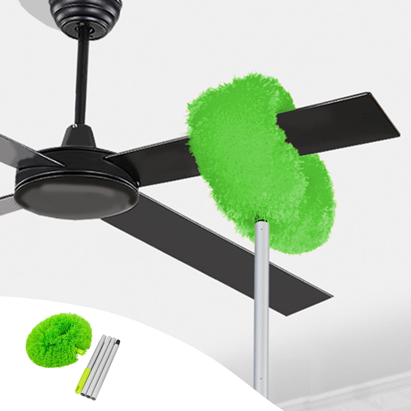 BCZHQQ Ceiling Fan Cleaner Duster,Reusable Microfiber,Ceiling Fan Blade ...
