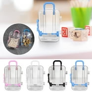 TEXIJUSO 50Pcs World Map Mini Suitcase Candy Boxes, Travel Themed Party ...
