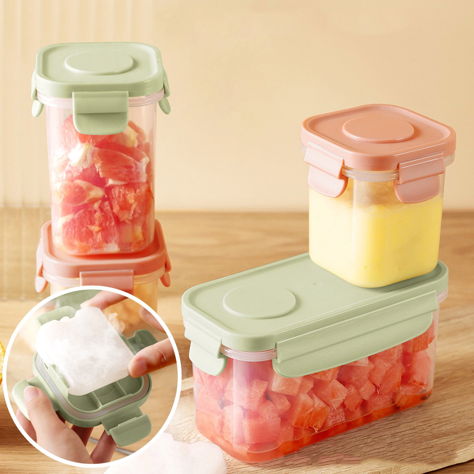 BCZHQQ Overnight Oats Containers with Lids,Square Glass Meal Prep ...