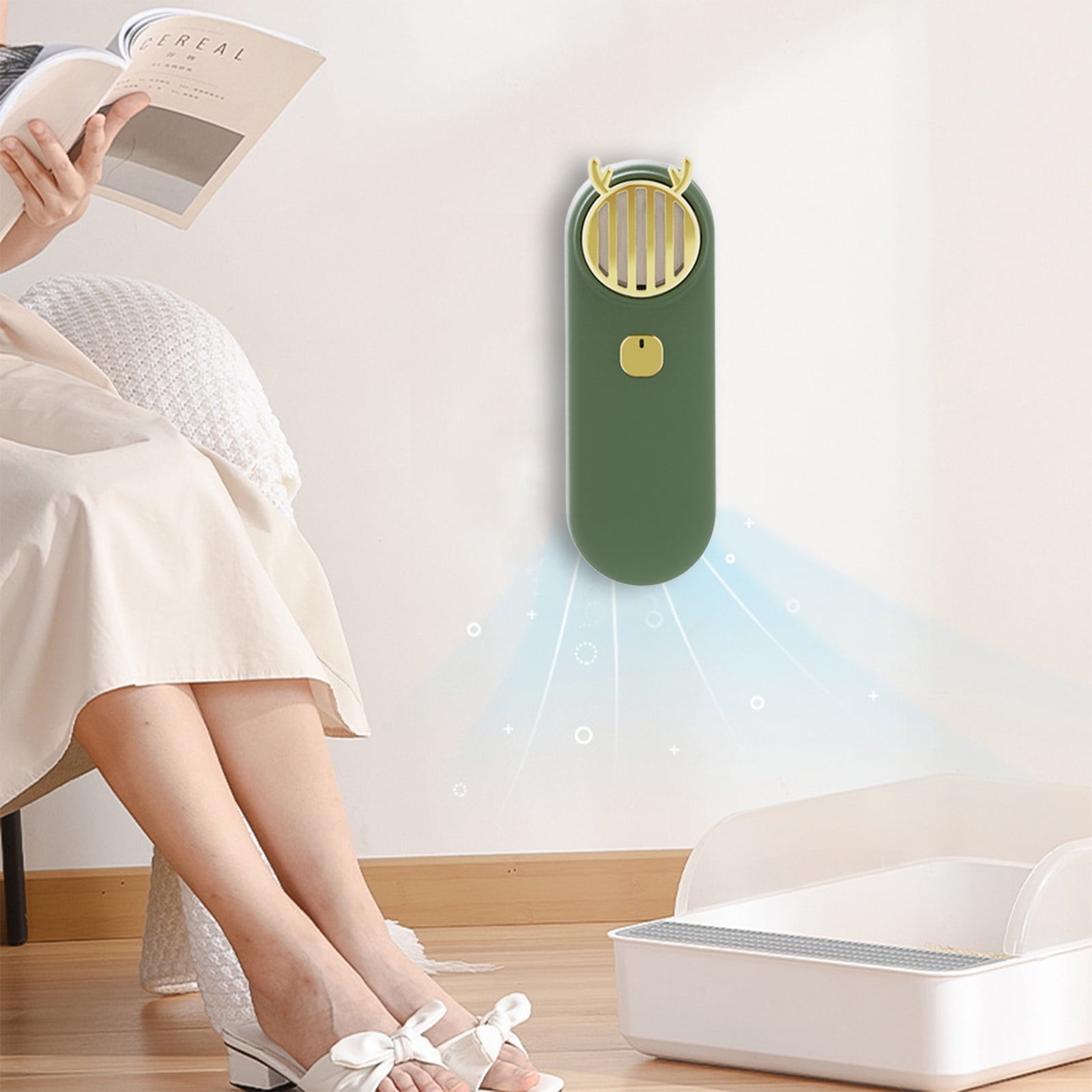BCZHQQ Pure Air- Plug-in Air Purifier,Mini Portable Air Purifier for ...