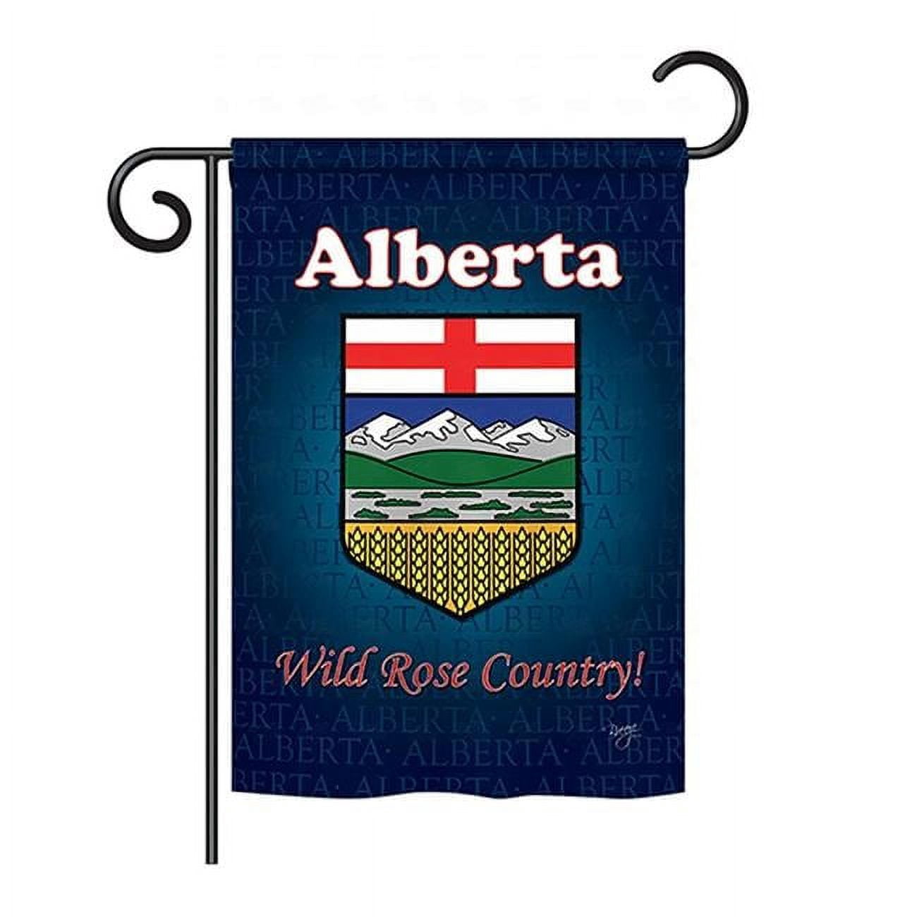 BD-CP-GS-108166-IP-BO-D-US13-BD 13 x 18.5 in. Alberta Flags of the ...