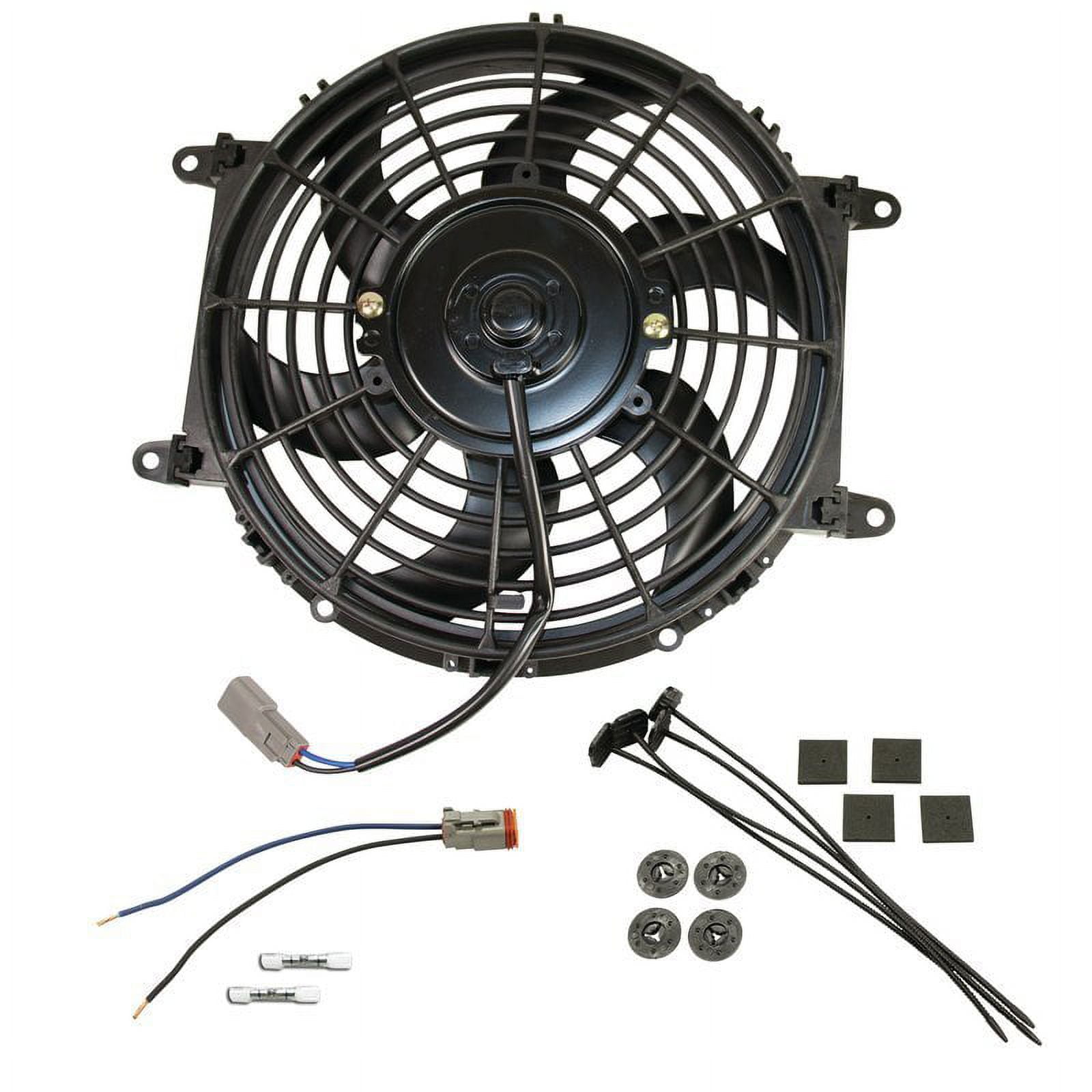 BD Diesel Universal Transmission Cooler Electric Fan Assembly - 10 inch ...