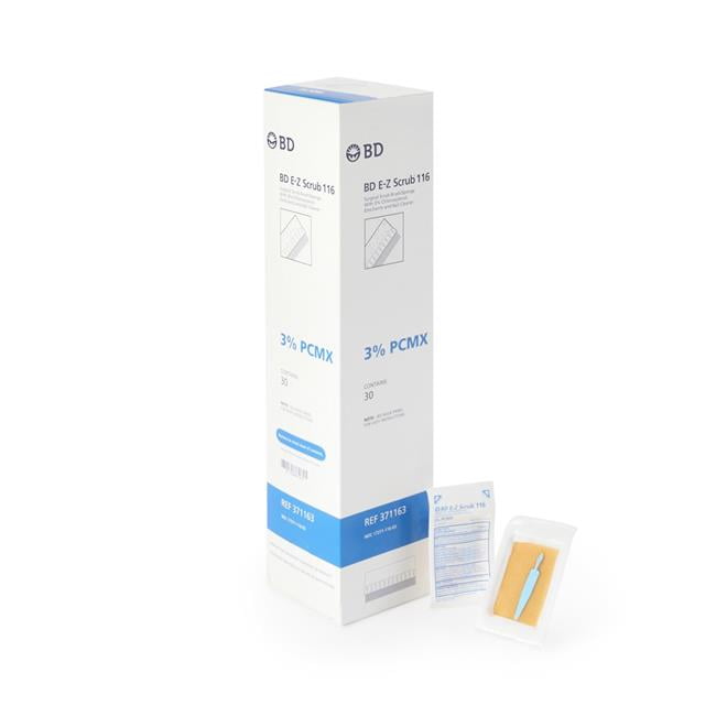 BD E-Z Scrub 362546-EA Chloroxylenol Impregnated Brush, Blue - Walmart.com
