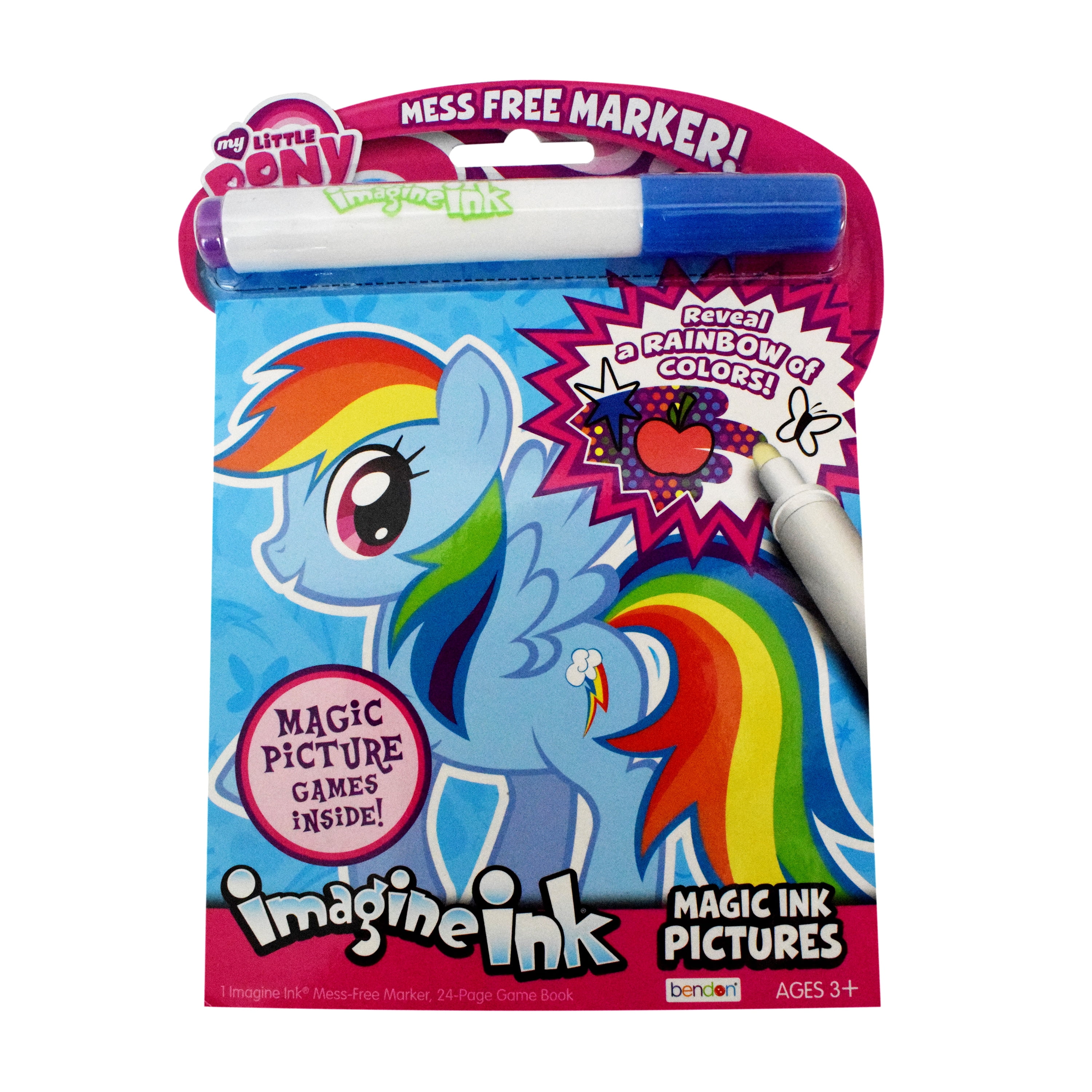 BD My Little Pony Imagine Ink Magic Ink - Walmart.com