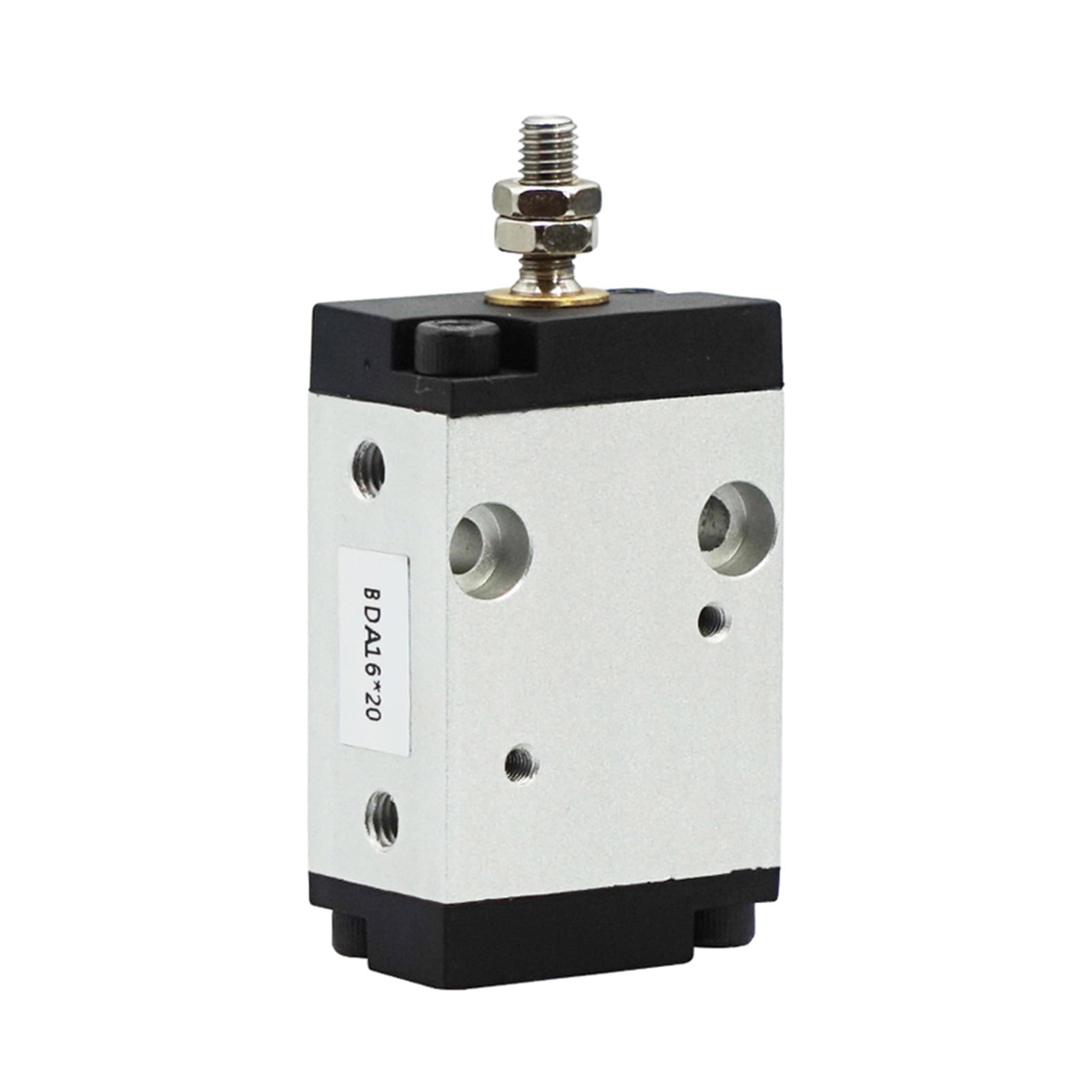 BDA6 10 16 Small Pneumatic Cylinder Free Installation Aluminum Square ...