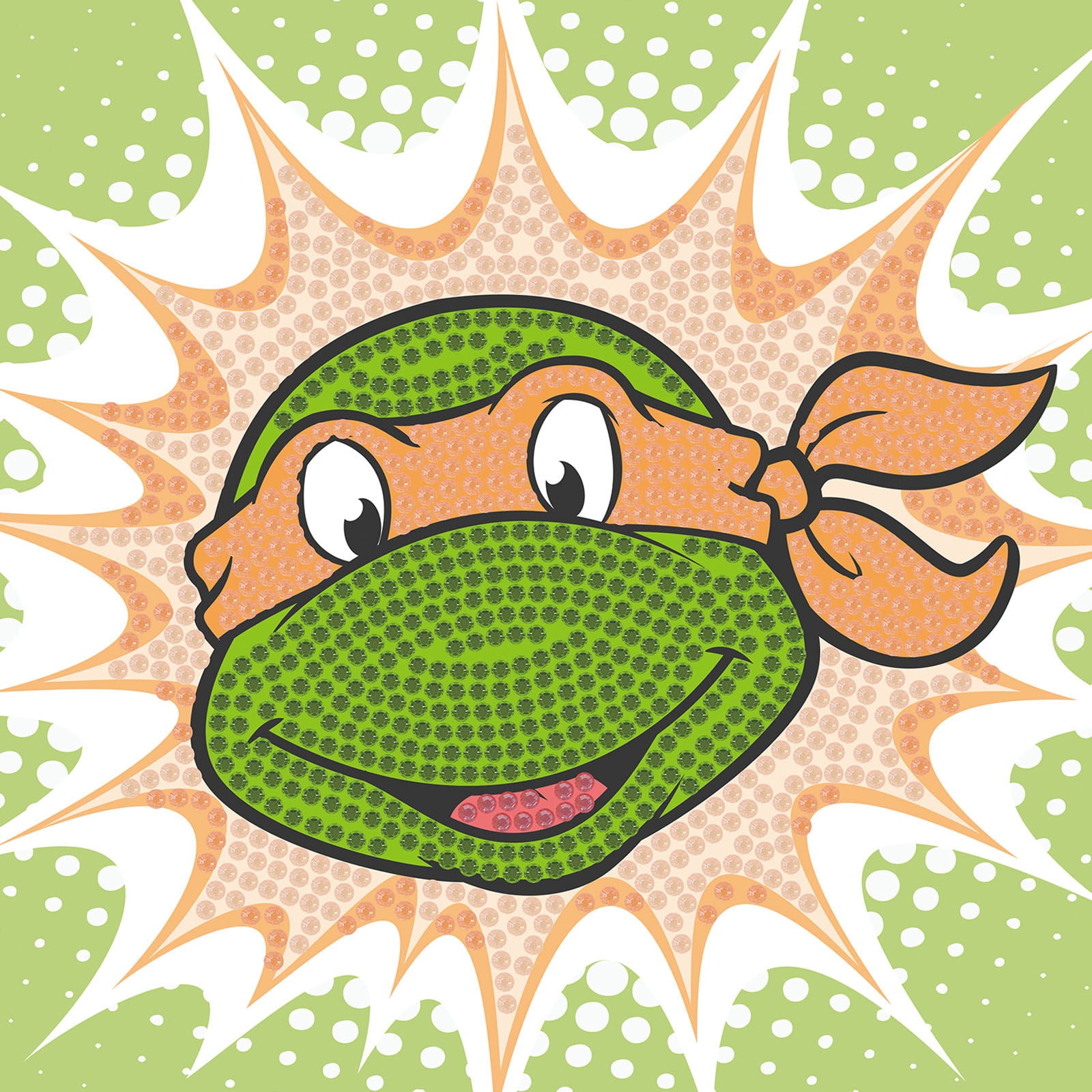 Diamond Dotz TMNT Ninja in Training Cartoon Diamond Painting Kits for ...