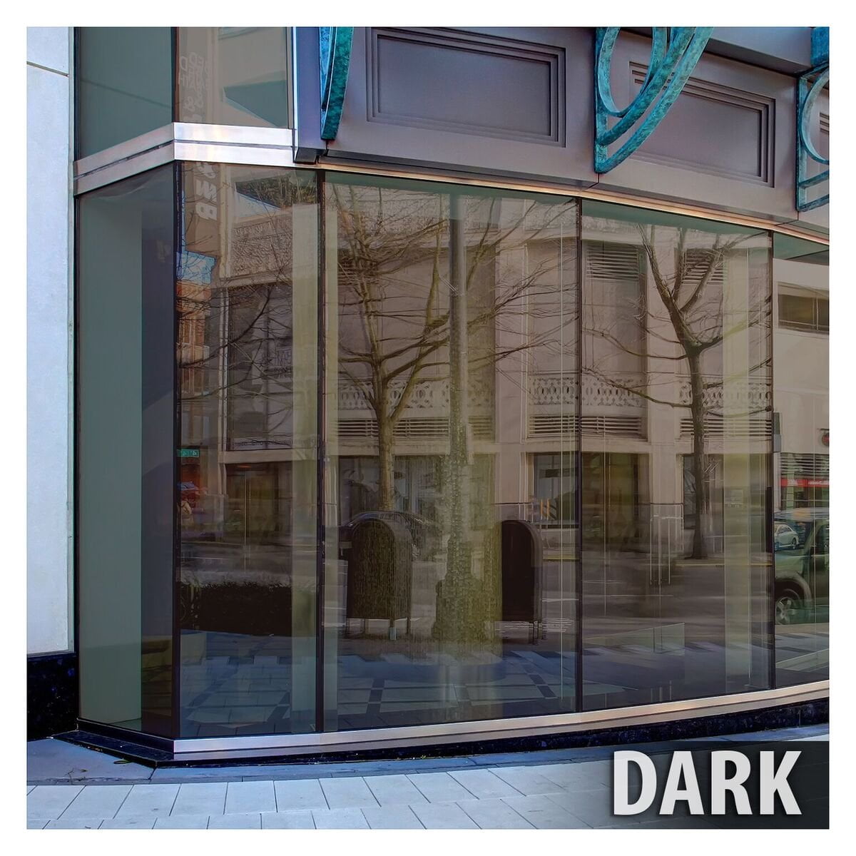 BDF BRZ20 Bronze Reflective Sun Control and Daytime Privacy (Dark ...