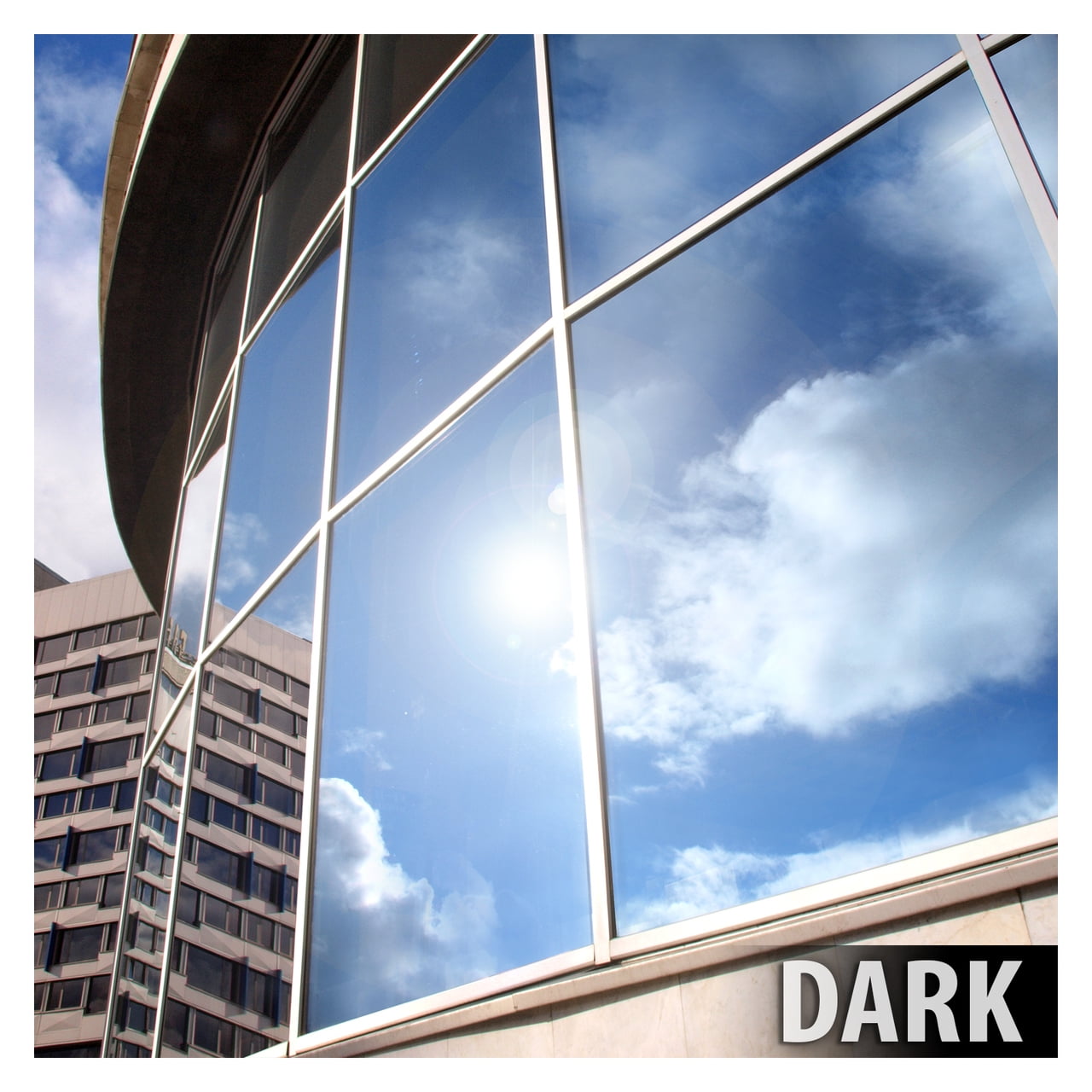BDF EXS15 Exterior Daytime Privacy and Sun Control Silver 15 (Dark ...