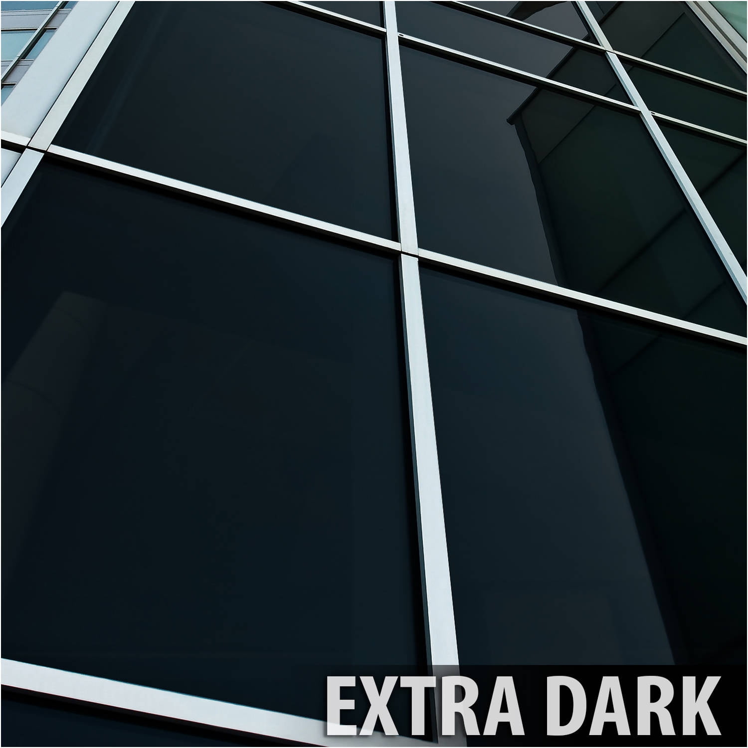 BDF NA05 Daytime Privacy and Sun Control Black (Very Dark) Window Film ...