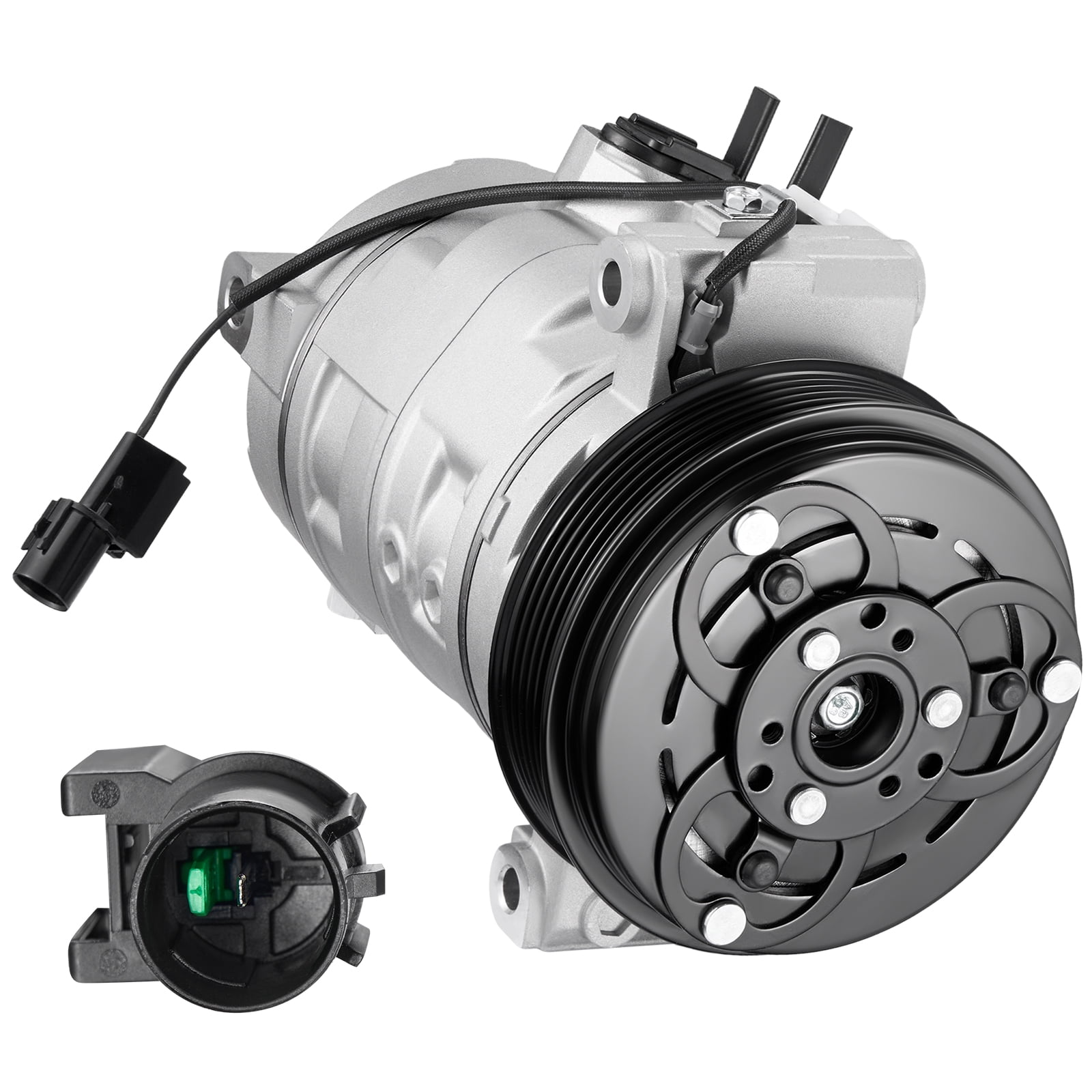 BDFHYK 97484 Air Conditioning A/C Compressor with Clutch Compatible ...