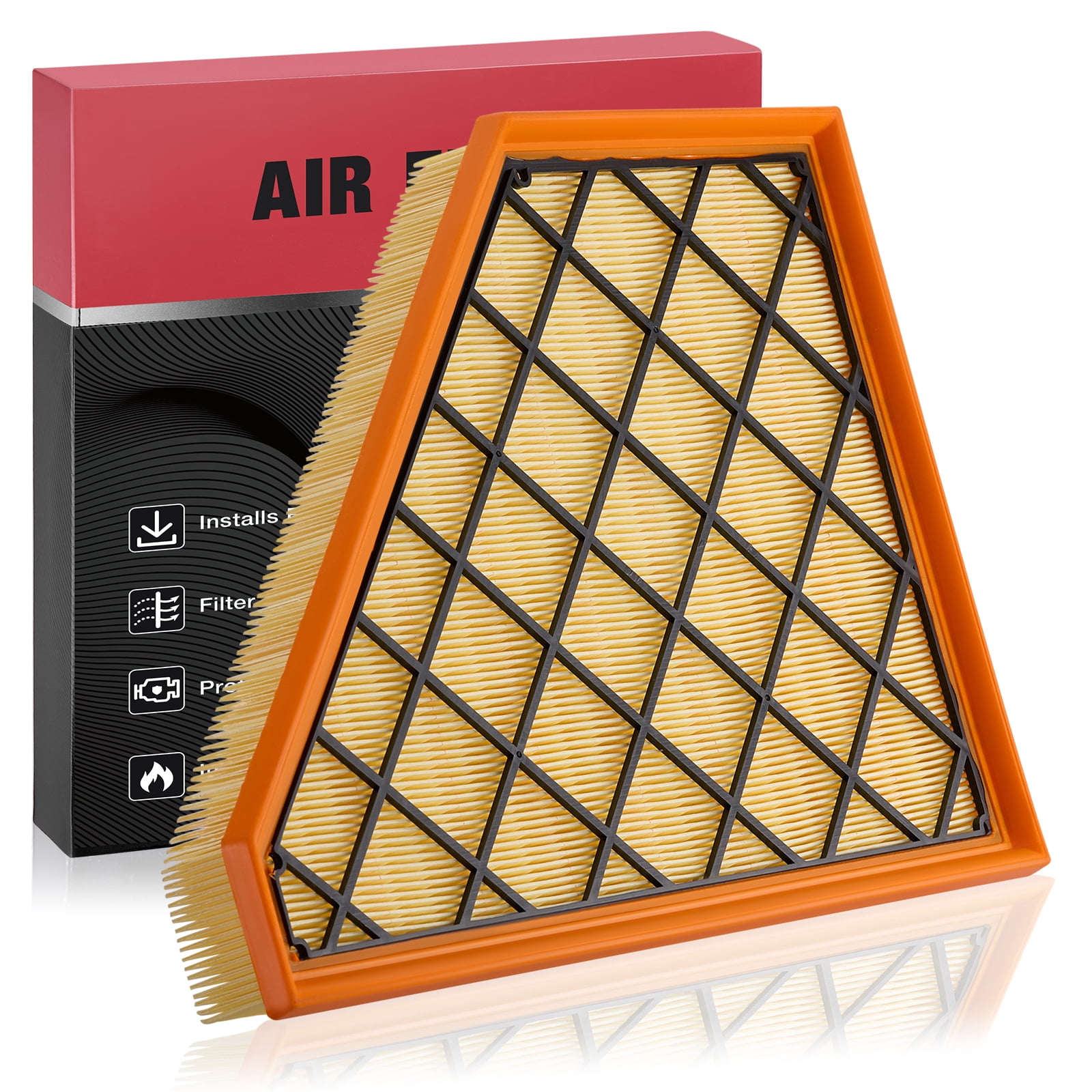 BDFHYK CA12166 Engine Air Filter Compatible with Buick Enclave 2018 ...