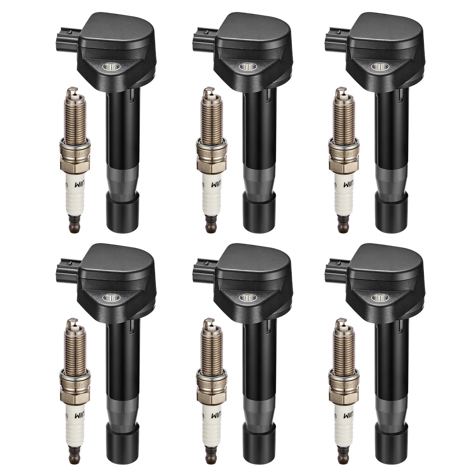 BDFHYK Ignition Coils UF603 and Iridium Spark Plug 97390 Compatible ...
