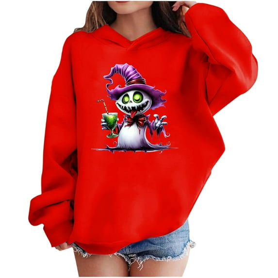 BDFZL Boys And Girls Halloweenn Sweatshirt Casual Long Sleeve Cute ...