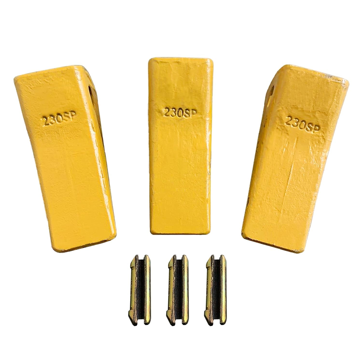 BDI WEAR PARTS 3 Set 230SP Forged Bucket Teeth with TF23P Flex Pins for ...