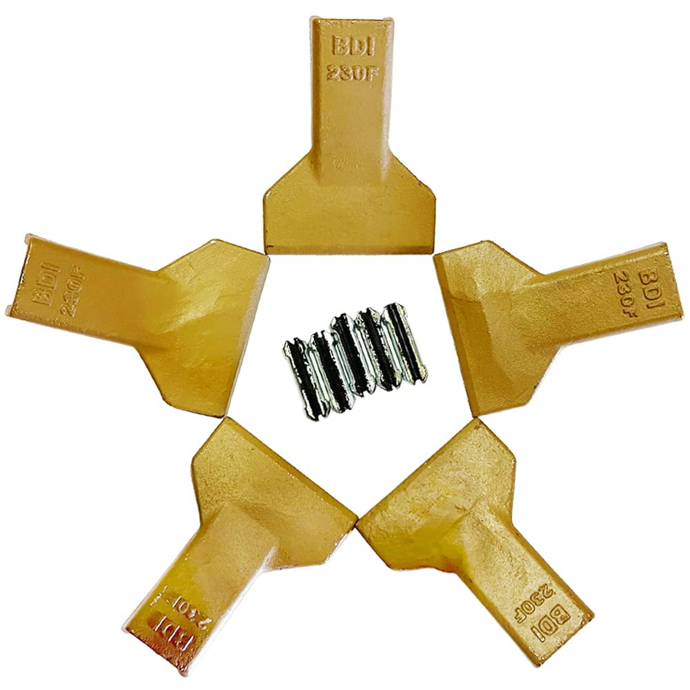 BDI Wear Parts 9 Pack 23WTL Twin Tiger Bucket Teeth Replacement Teeth ...