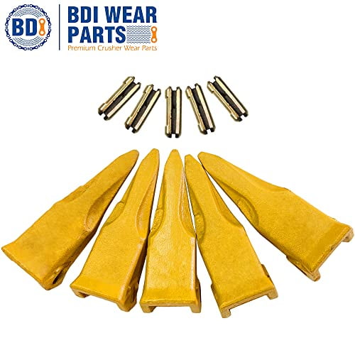 BDI Wear Parts Claw Bucket Teeth 230T 23FP Flexpins 5 Pack Set BDI ...