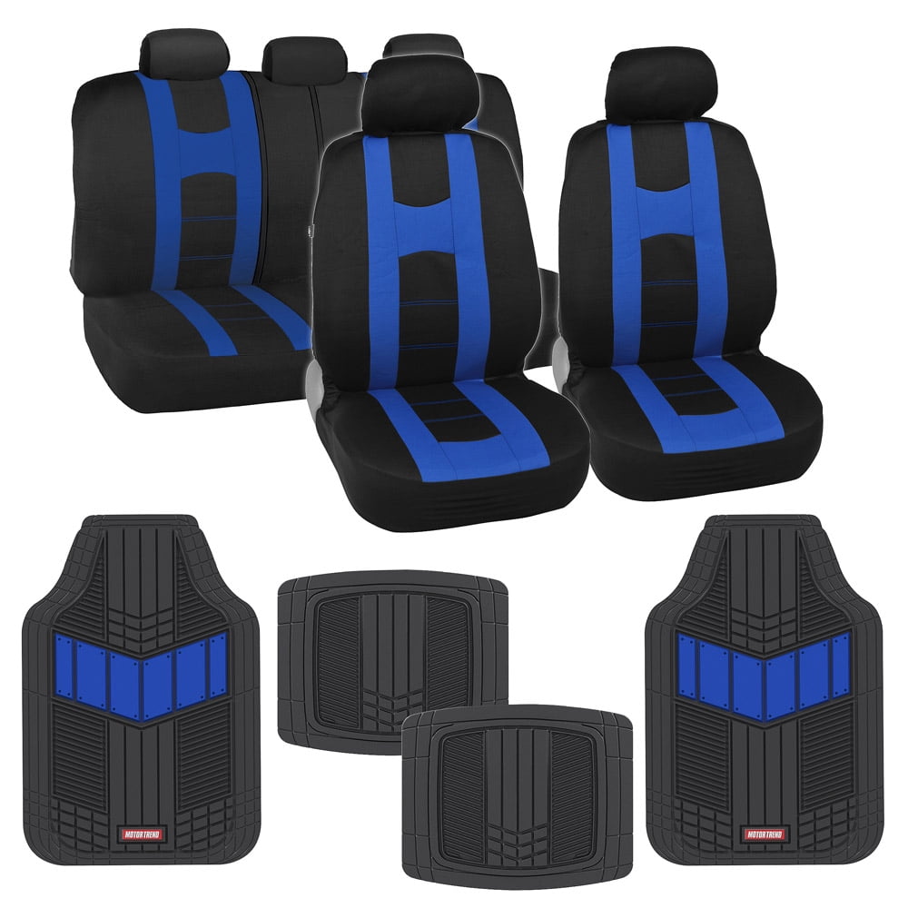 BDK AutoSport Full Set Combo All Protective Seat Covers (2 Front 1 ...