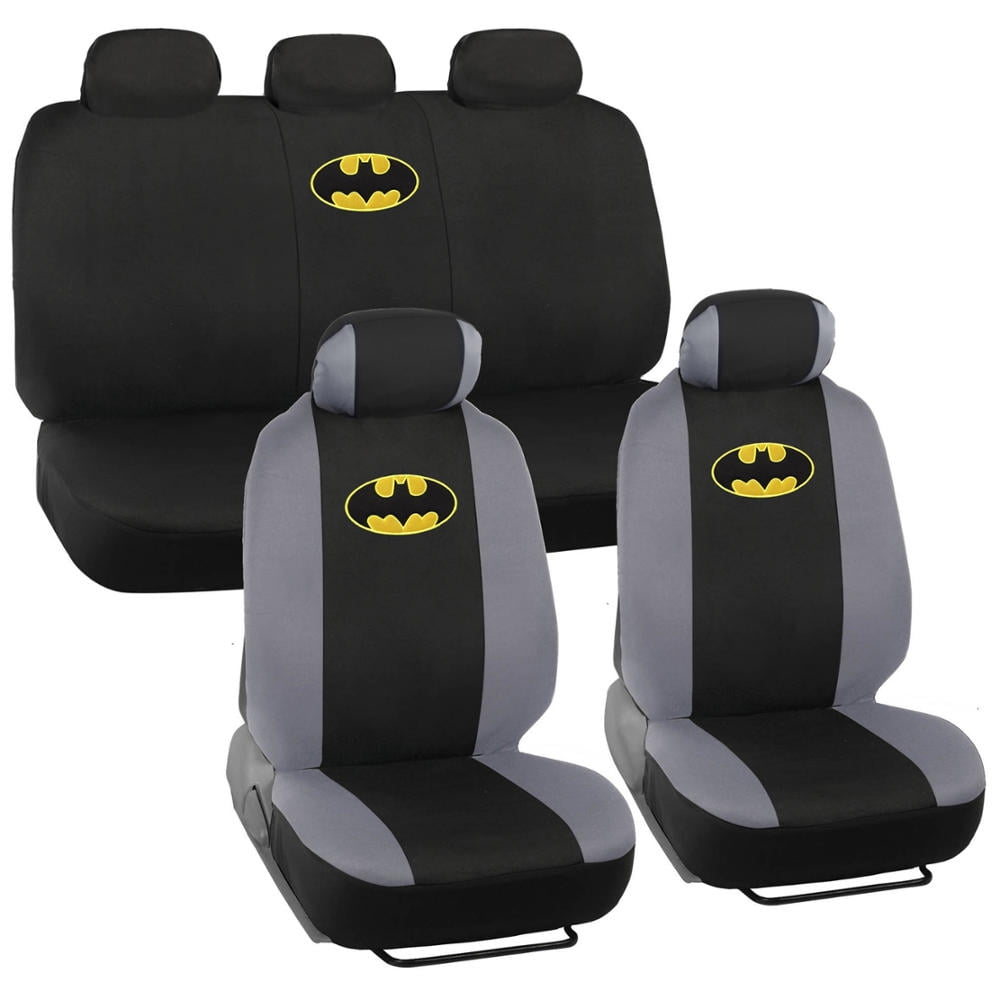 BDK Batman Car Seat Covers, Auto Interior Gift Full Set, Warner ...