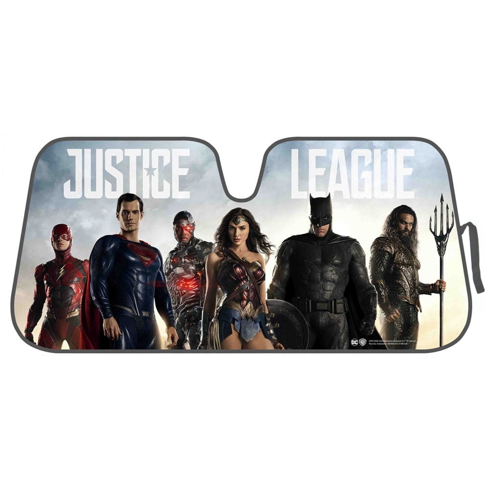 BDK DC Comics Justice League Windshield Sunshade for Car Truck SUV ...