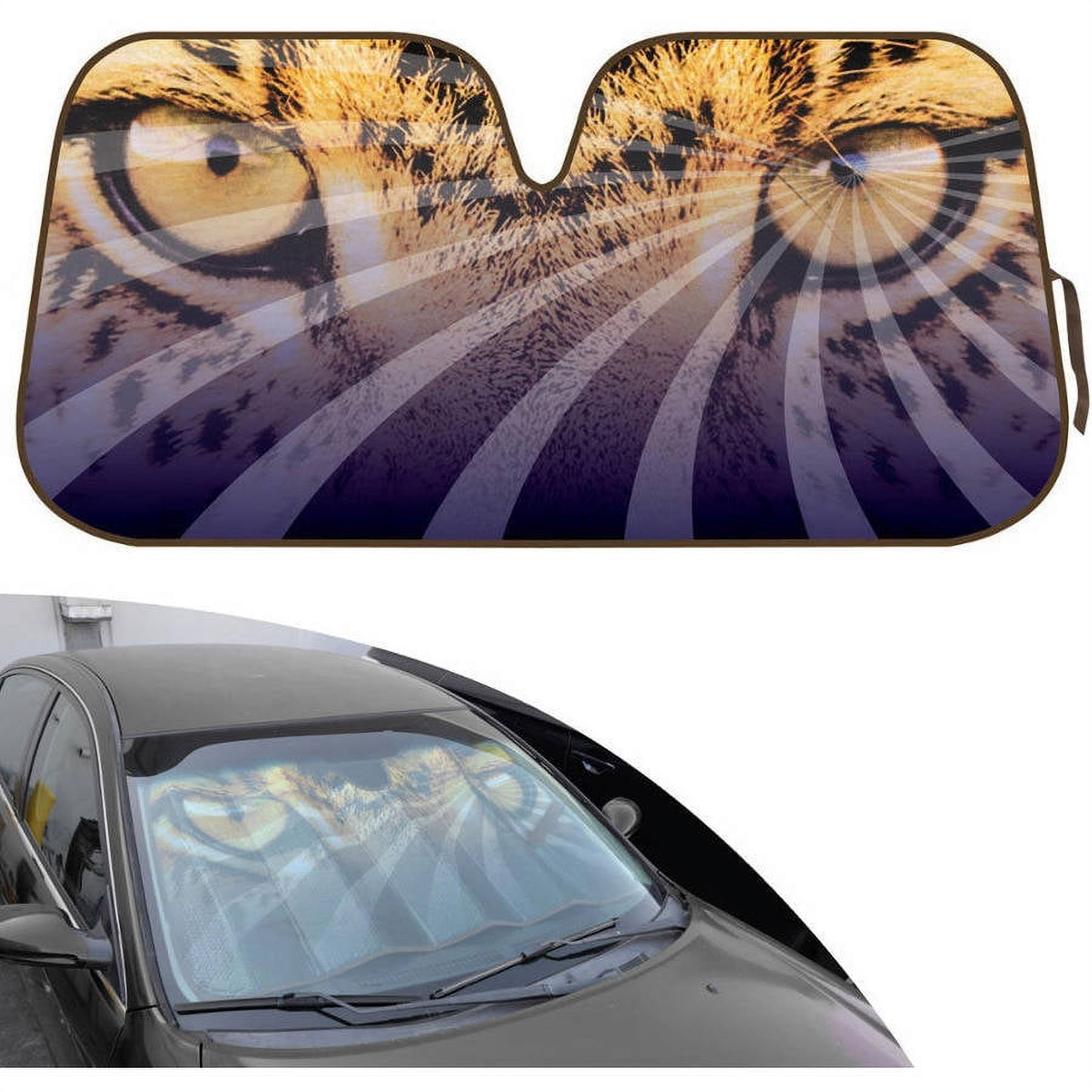 BDK Design Auto Auto Shade for Car SUV Truck, Mesmerizing Hypnotic ...