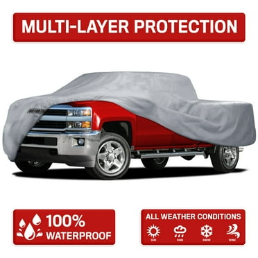 JLLOM Weatherproof Lightweight Car Cover for Auto SUV Sedan, Full ...