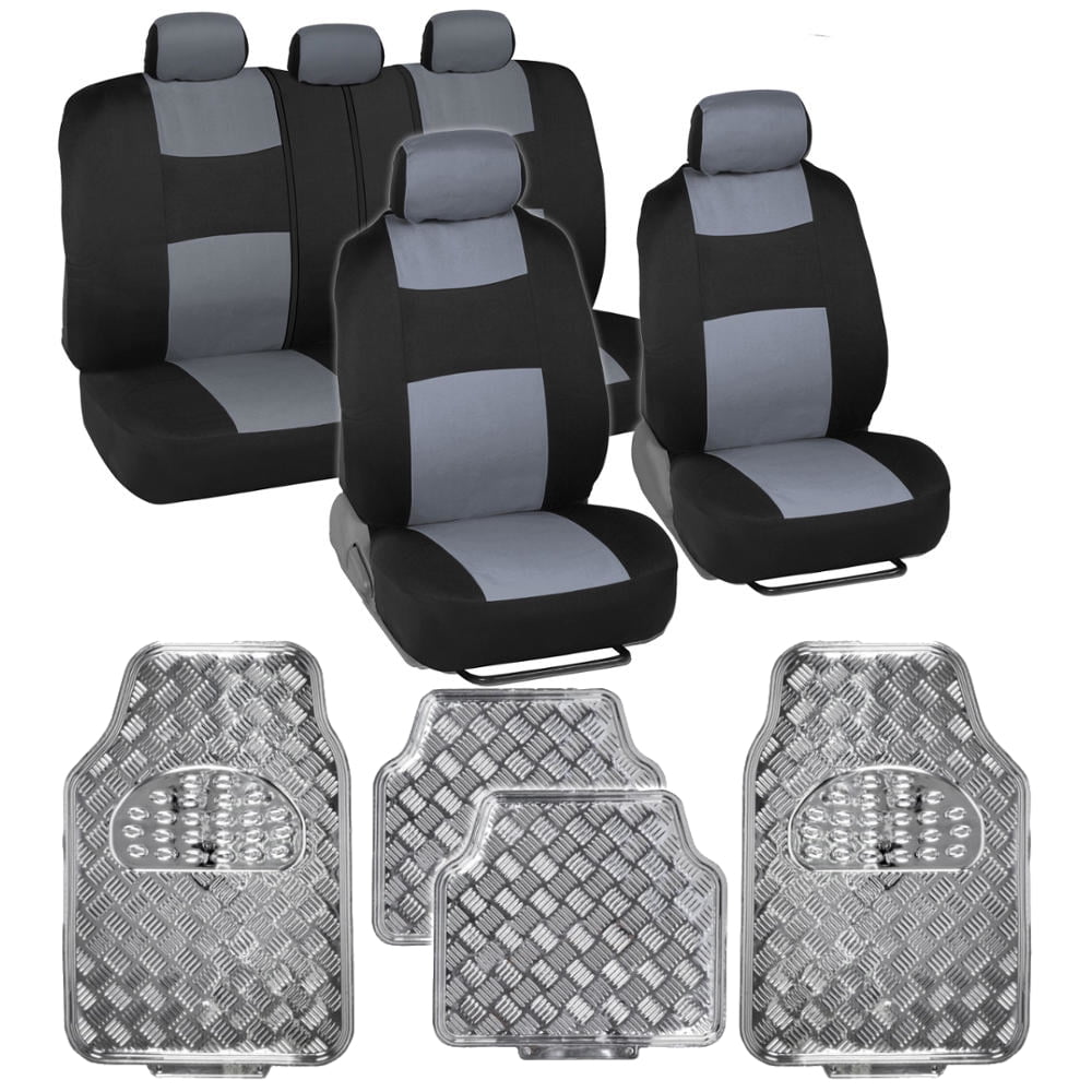 BDK PolyPro Car Seat Covers - Full Set Front & Rear - Most - Walmart.com