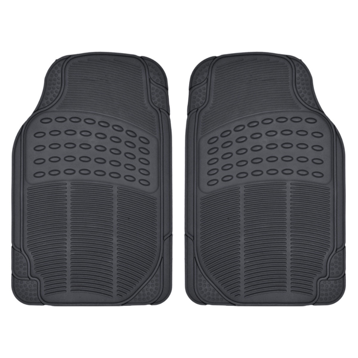 BDK ProLiner Floor Mats for Cars Trucks SUV, 2-Piece All-Weather Car ...