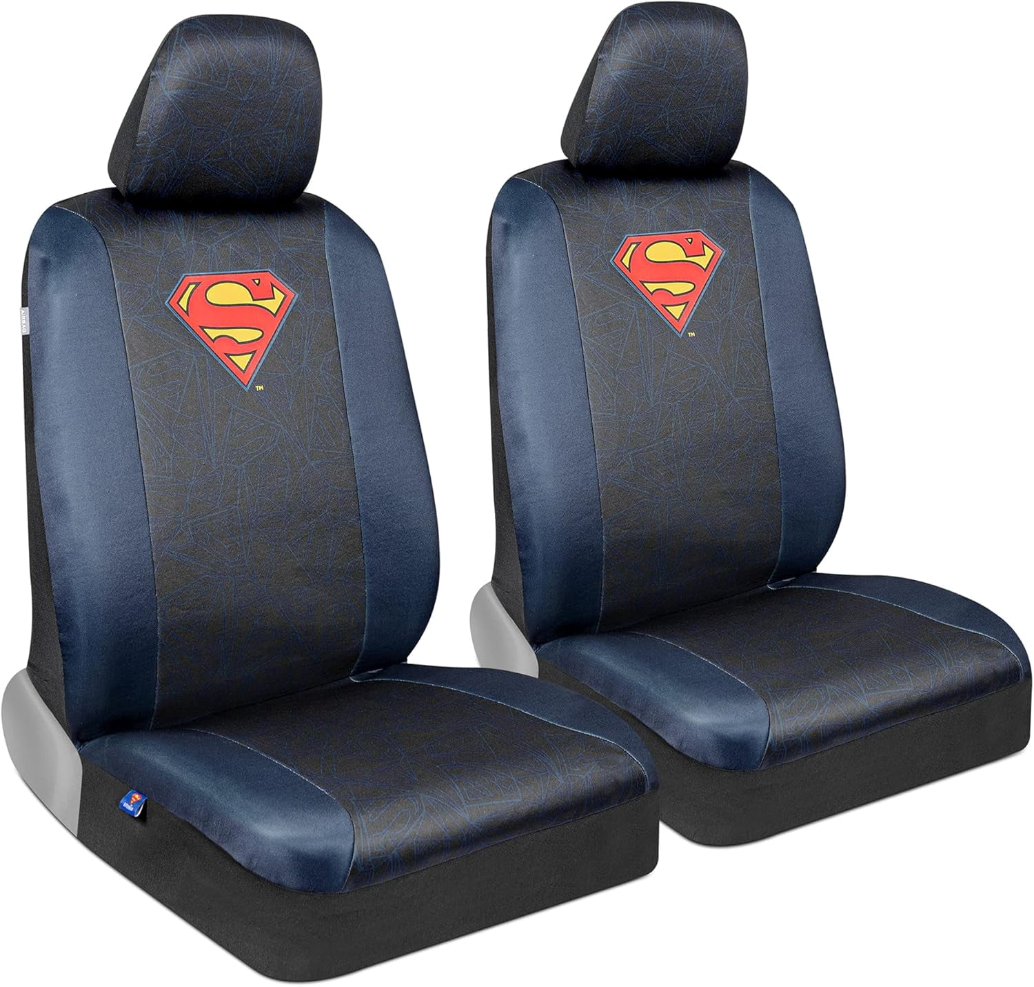 BDK Warner Bros DC Comics Superman Universal Fit Seat Covers Car ...