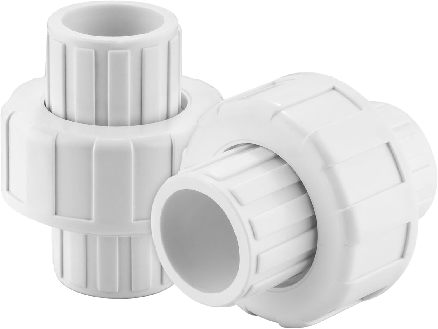 BDKWID-1/2" PVC Union Coupling Pipe Fitting, PVC Adapter (Socket x ...